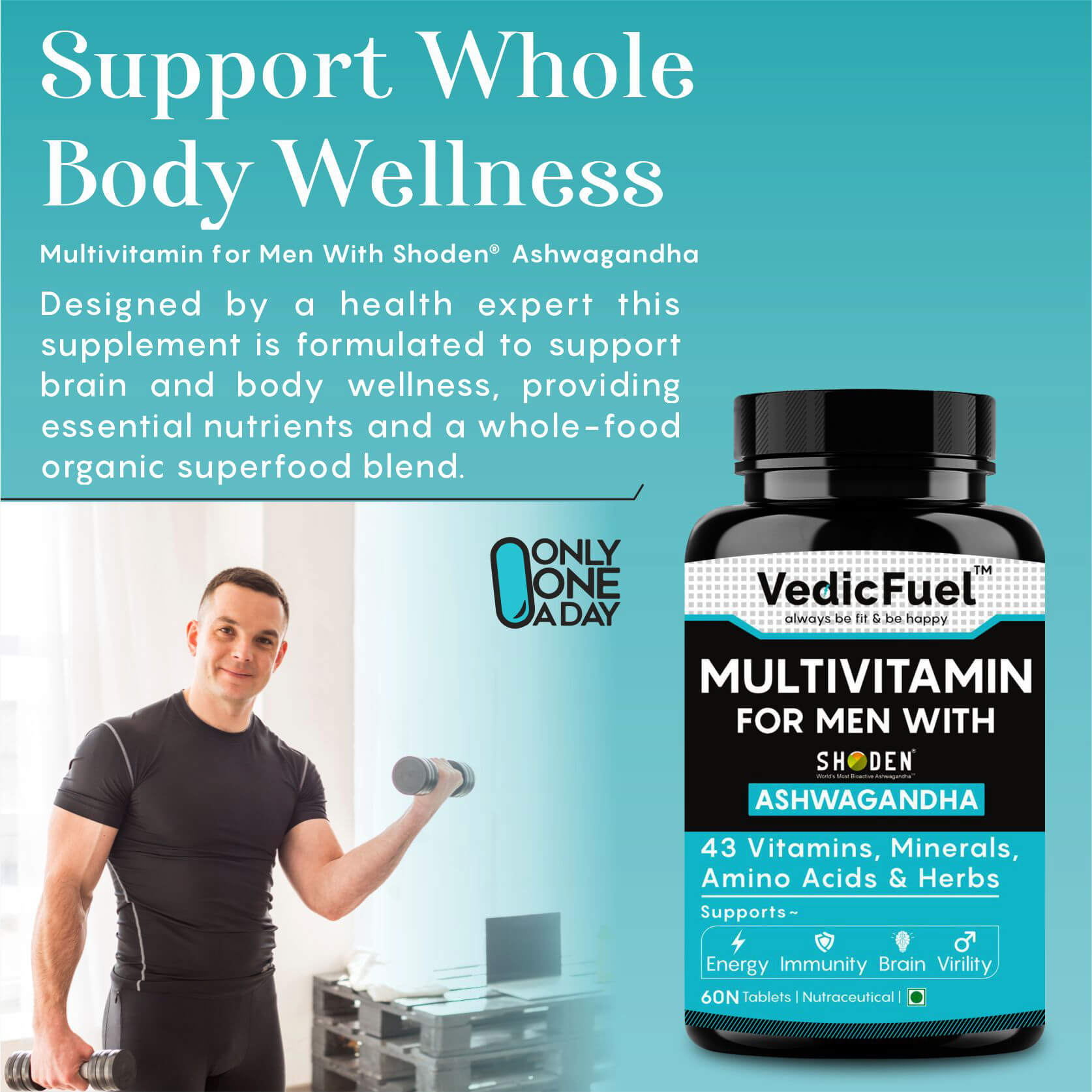 Multivitamin for Men – Vedic Fuel